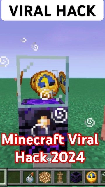 Minecraft Viral Hack you try it #minecraft #minecrafthacks #minecraftshorts #gaming - YouTube
