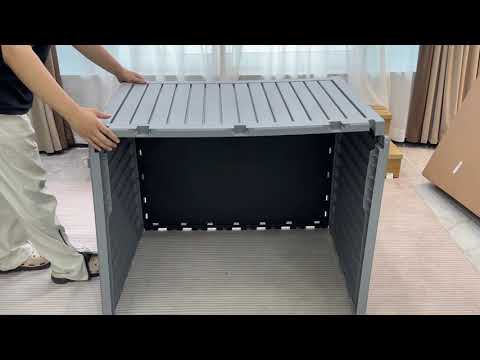 Install Fancyango Dog House: Perfect for Indoor Spaces & Outdoor Yards