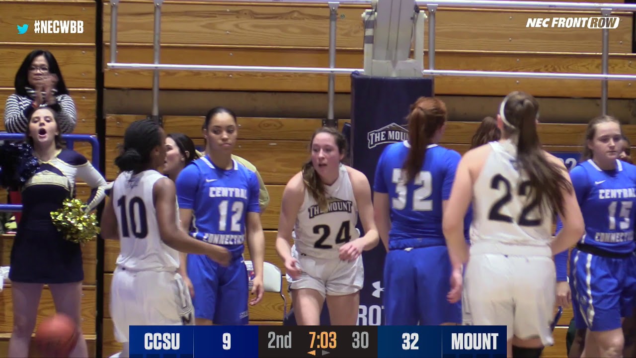 Mount St. Mary's Women's Basketball Game Highlights vs. CCSU - YouTube