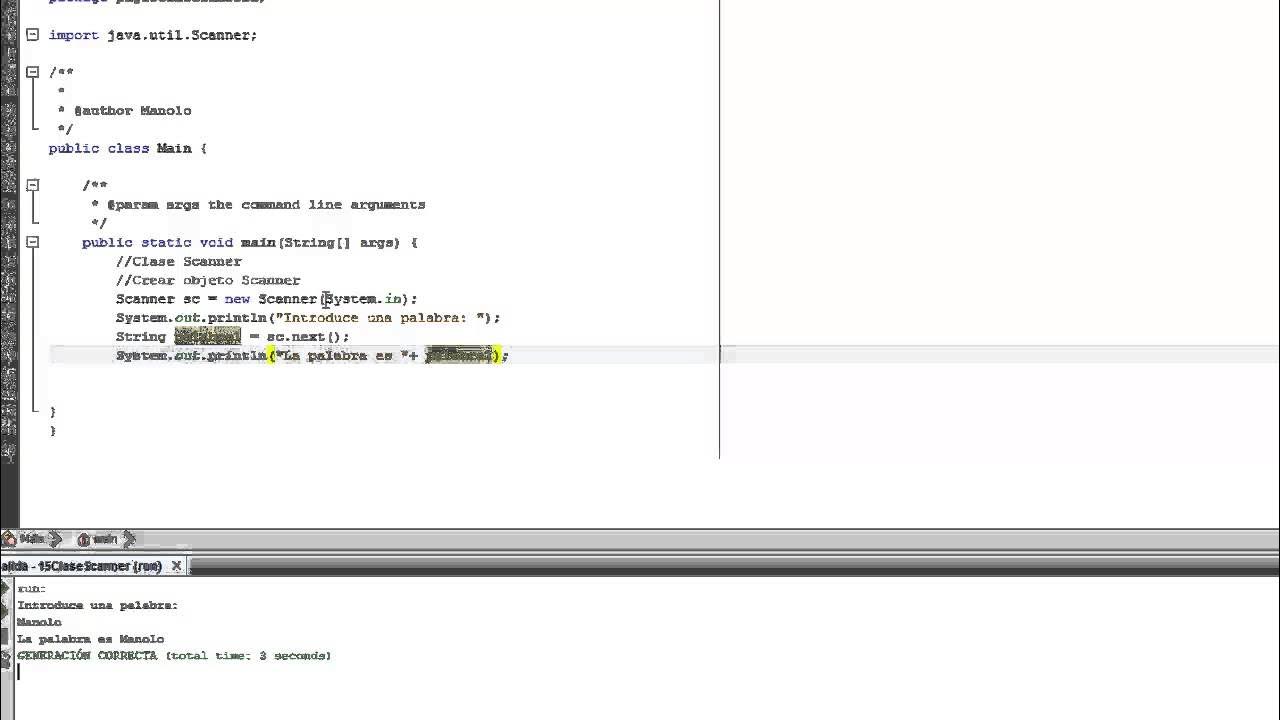 15 Java La Clase Scanner y Metodos Static - YouTube