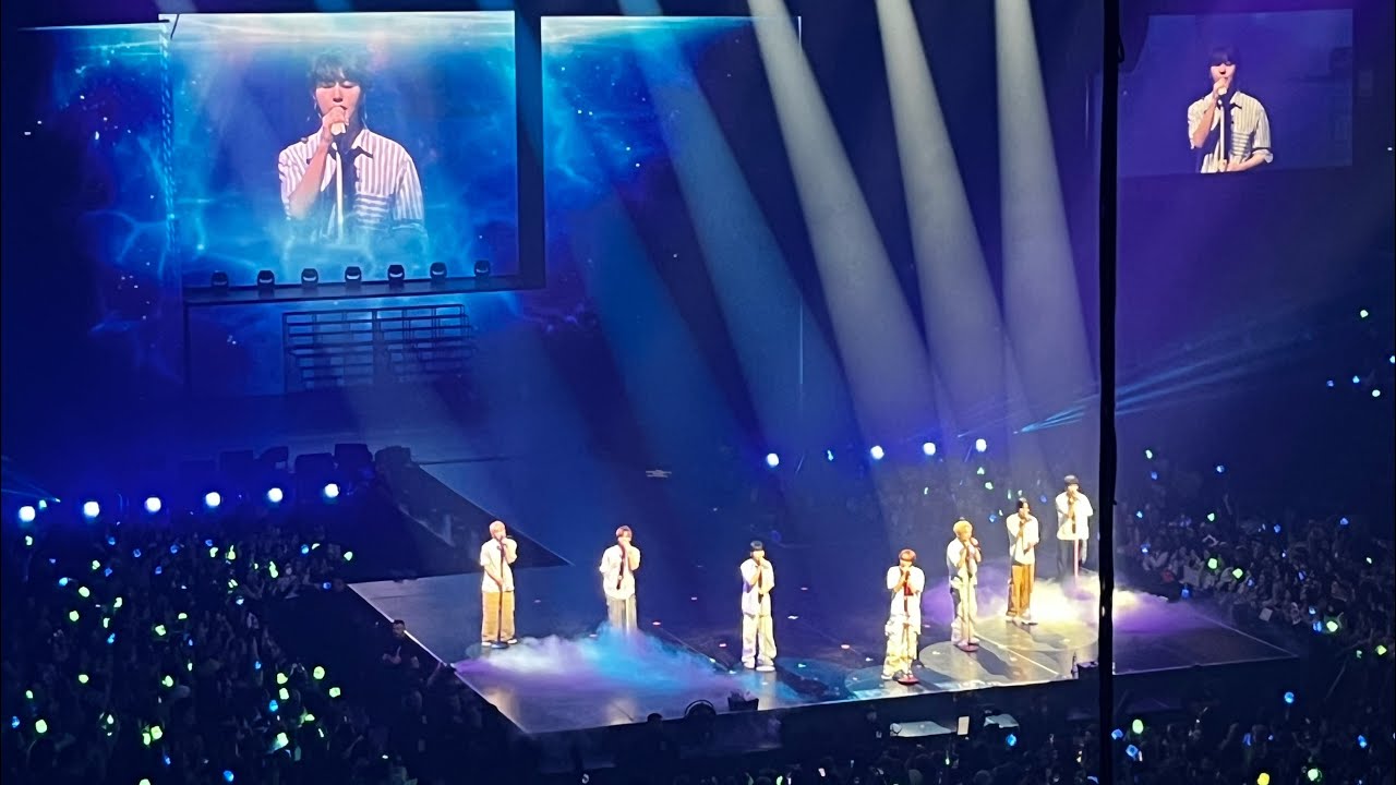 NCT DREAM - THE DREAM SHOW 3 in Paris 09/11/2024 (song : Rains in ...