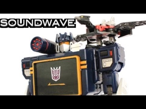 Transformers Masterpiece MP-02 SOUNDWAVE (Hasbro) Review - YouTube