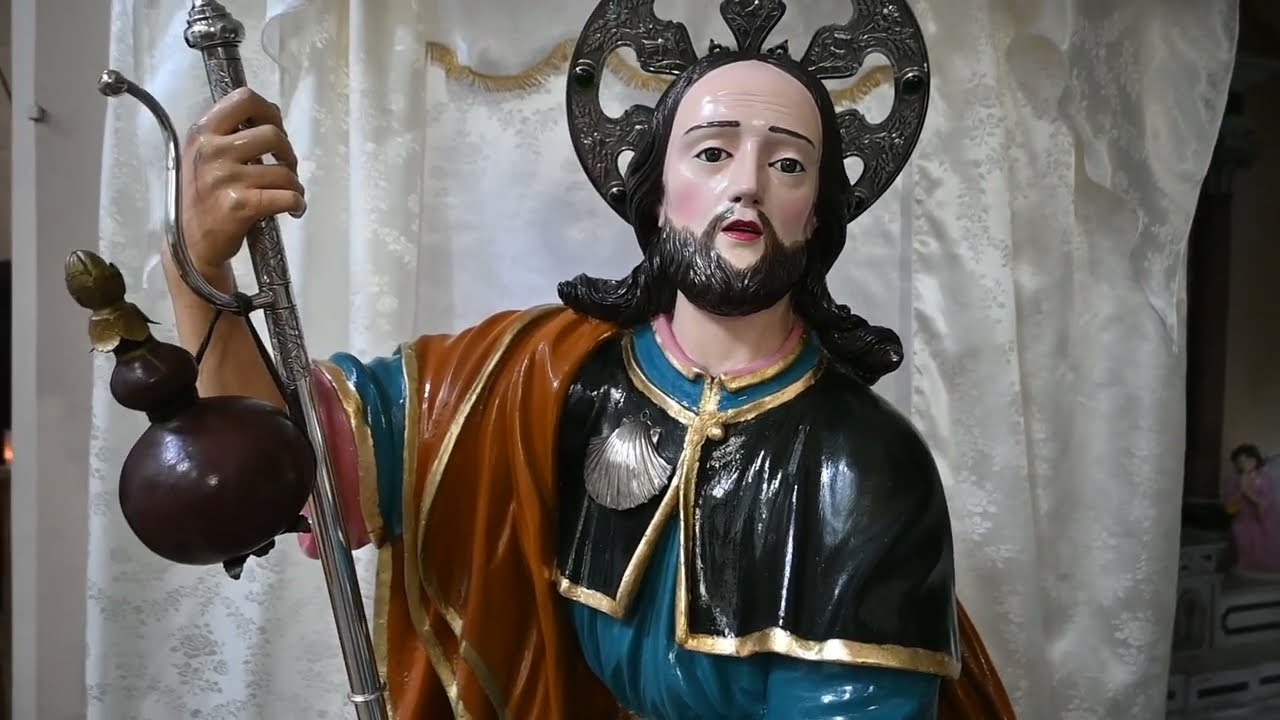 Simbario SAN ROCCO festa 2022. Preparativi per la festa. Interno chiesa ...