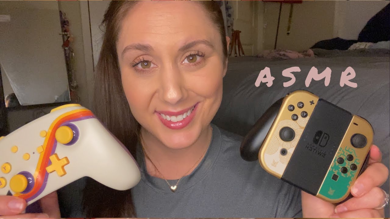 ASMR With Video Game Controllers - YouTube