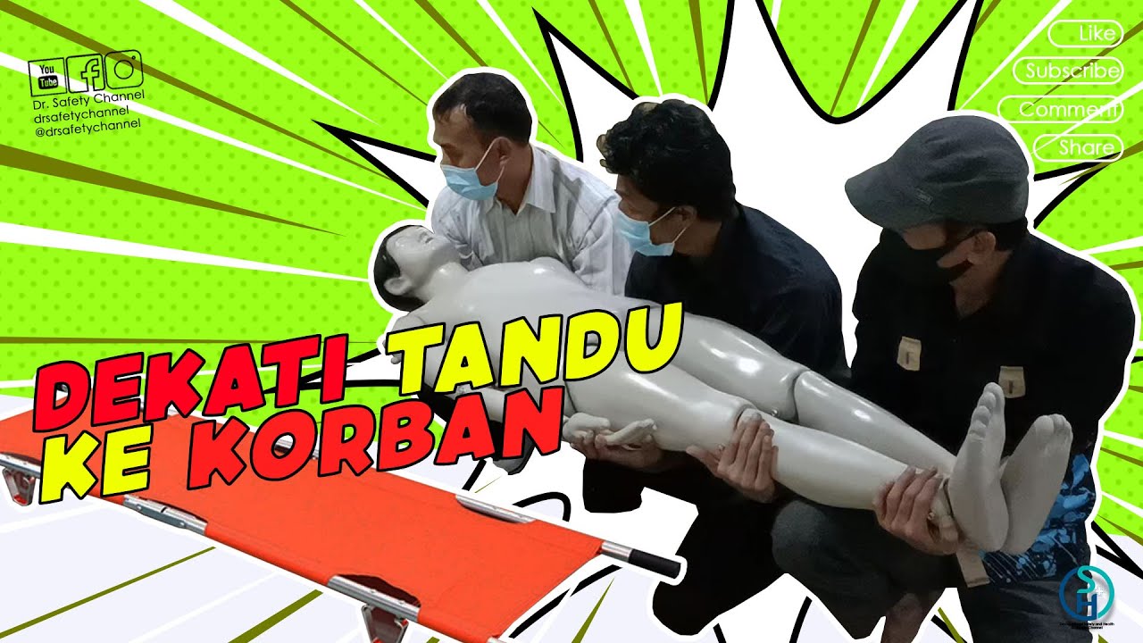 Cara Menggunakan Tandu Membawa Korban - YouTube