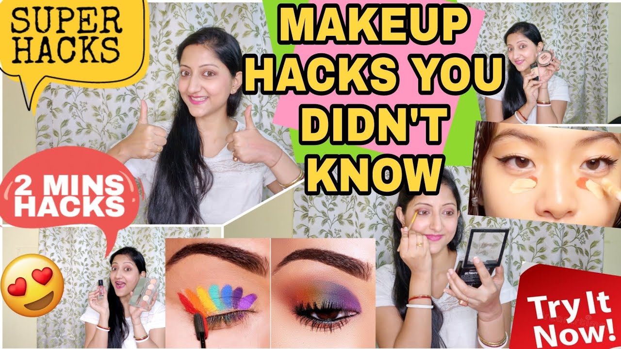 Best makeup hacks for everyday makeup/Makeup hack that will change ur ...