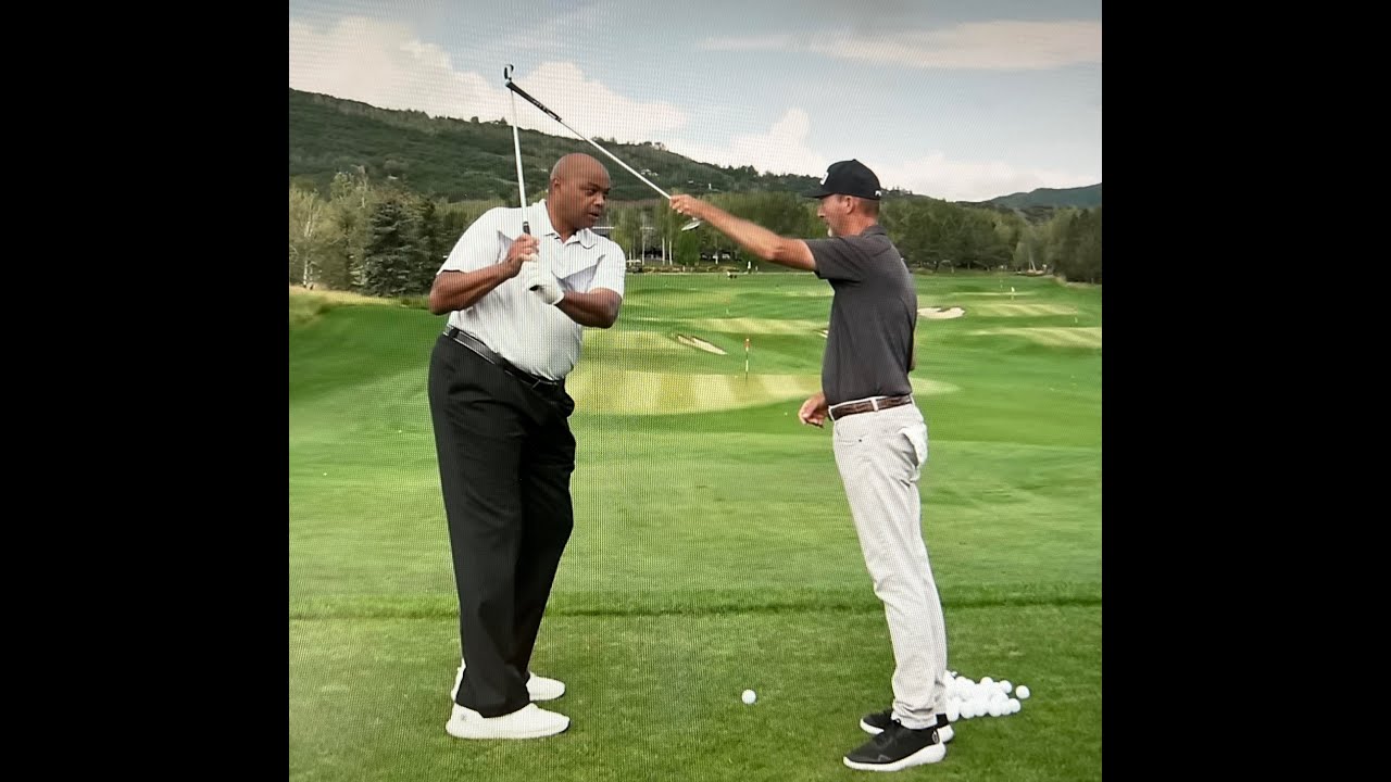 Stan Utley Helps Charles Barkley - YouTube