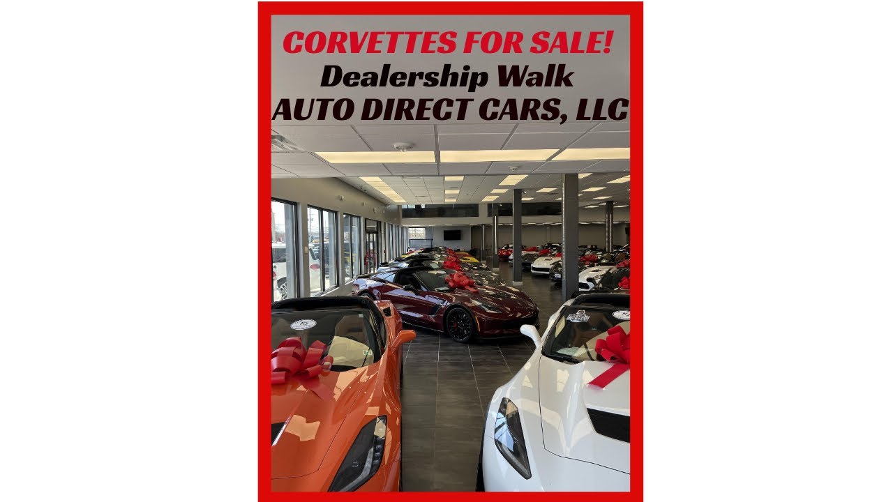 Corvettes For Sale!! Come walk through a local dealership to review the ...