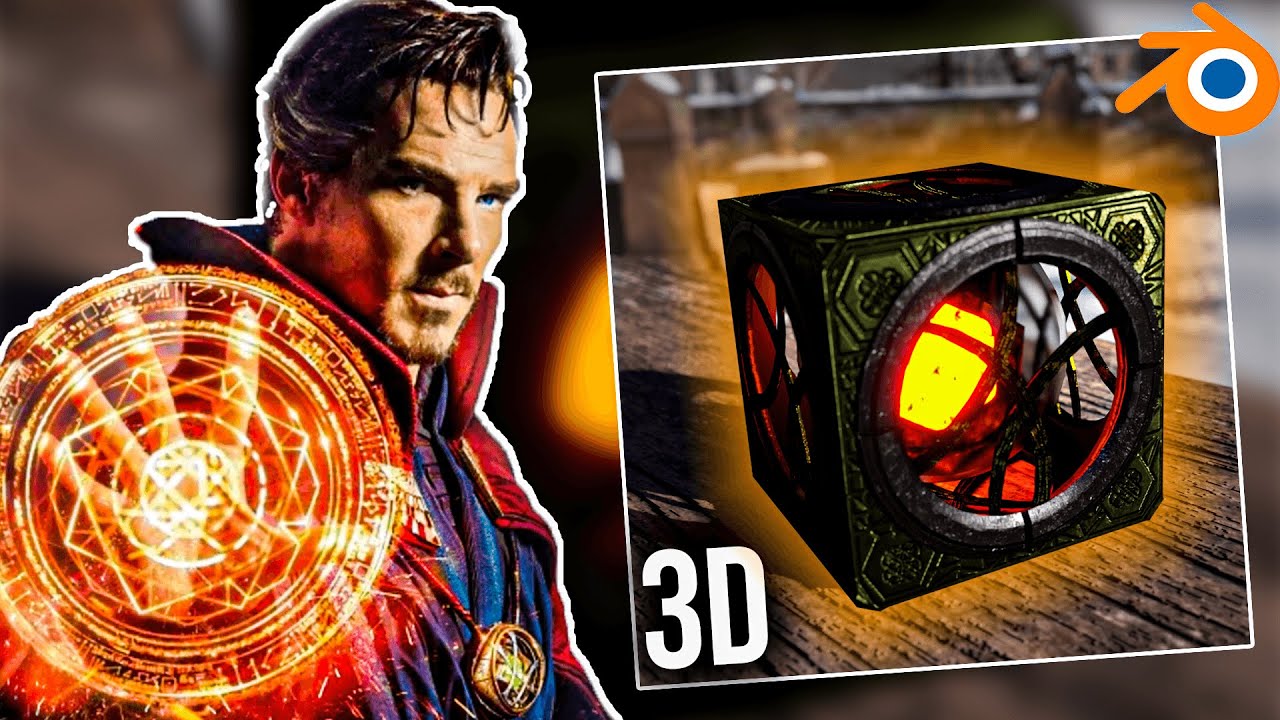 Je MODÉLISE le CUBE de DOCTEUR STRANGE en 3D | S1E5 - YouTube