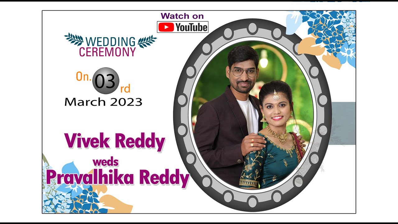 Wedding Ceremony|| Vivek Reddy weds Pravalhika Reddy|| 📡 Live Streaming ...