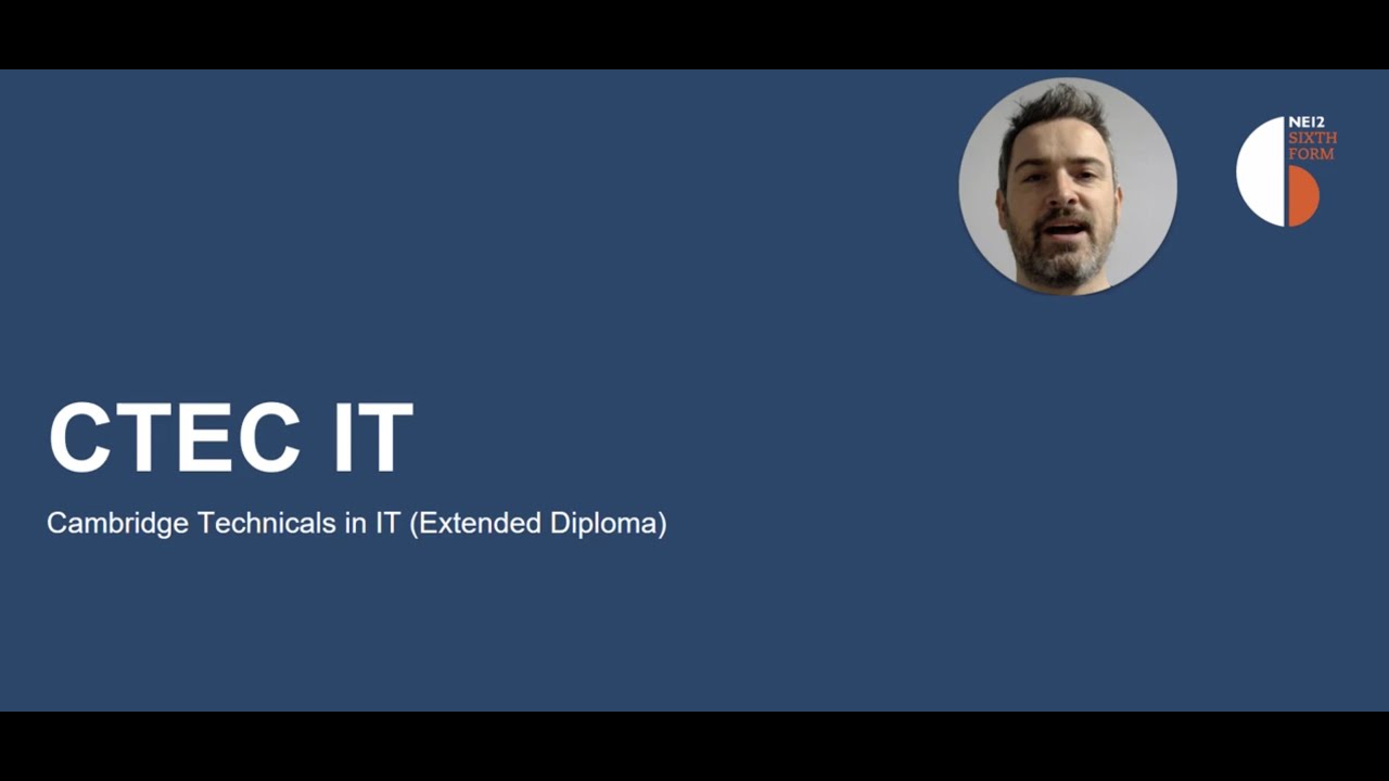 CTEC IT: NE12 Sixth Form 2021 - YouTube