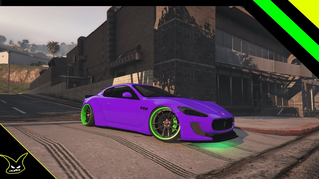 Test Driving the Liberty-Walk 2018 Maserati GranTurismo in GTAV/FiveM ...