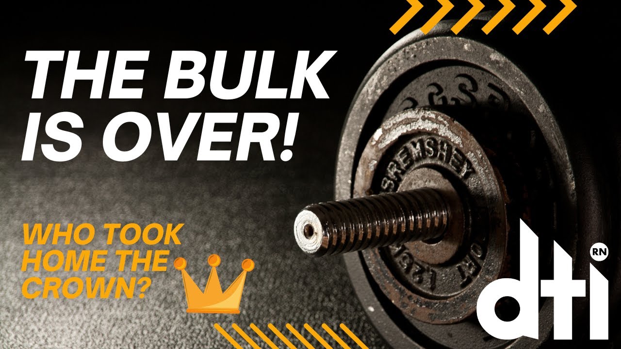The Bulk Is Over! - YouTube
