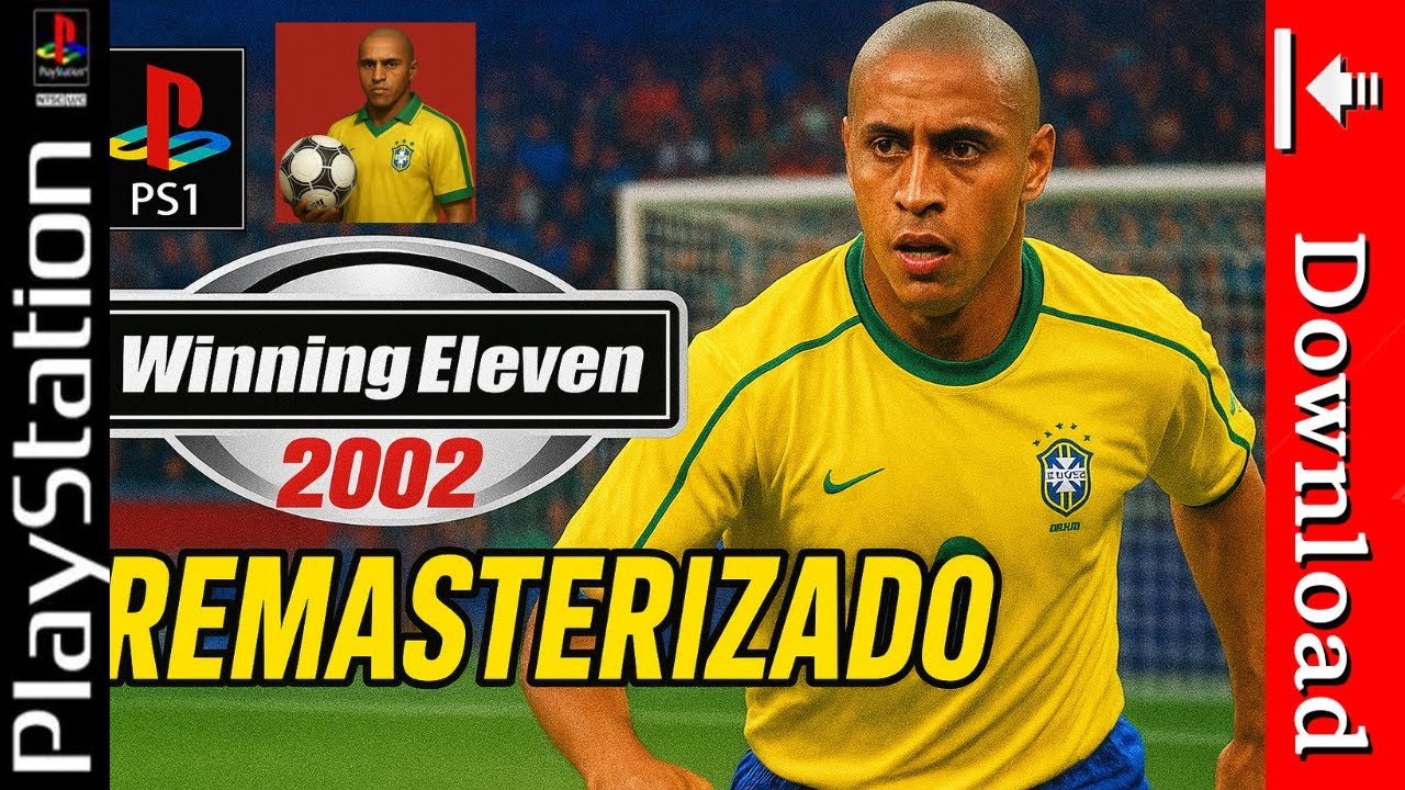 Winning Eleven 2002 PS1 REMASTERIZADO | Patch RARÍSSIMO 🔥 - YouTube