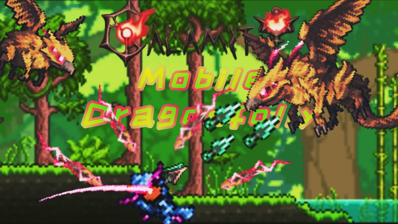 Terraria TModLoader mobile (Calamity Mod) - Revengeance Dragonfolly ...