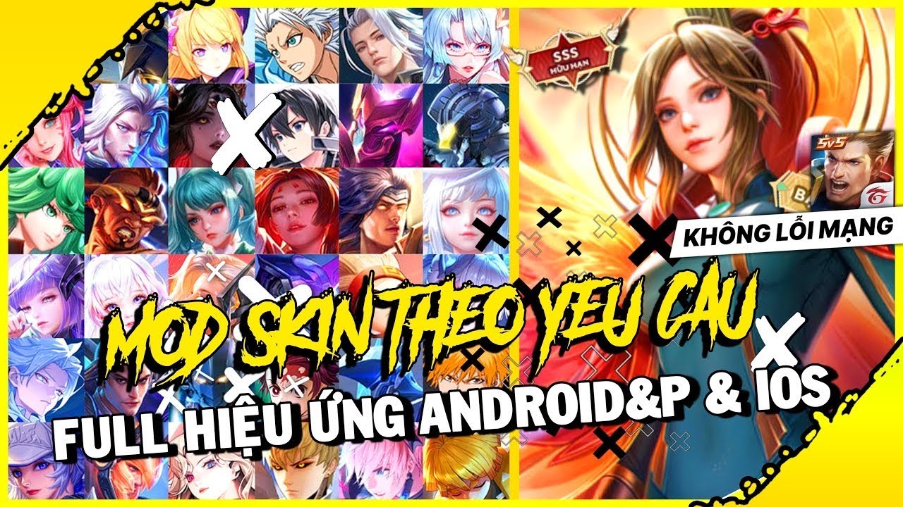Mod Skin Theo Yêu Cầu Ver5 (iOS+Android) Mùa 2 2023 Liên Quân Mobile -P ...