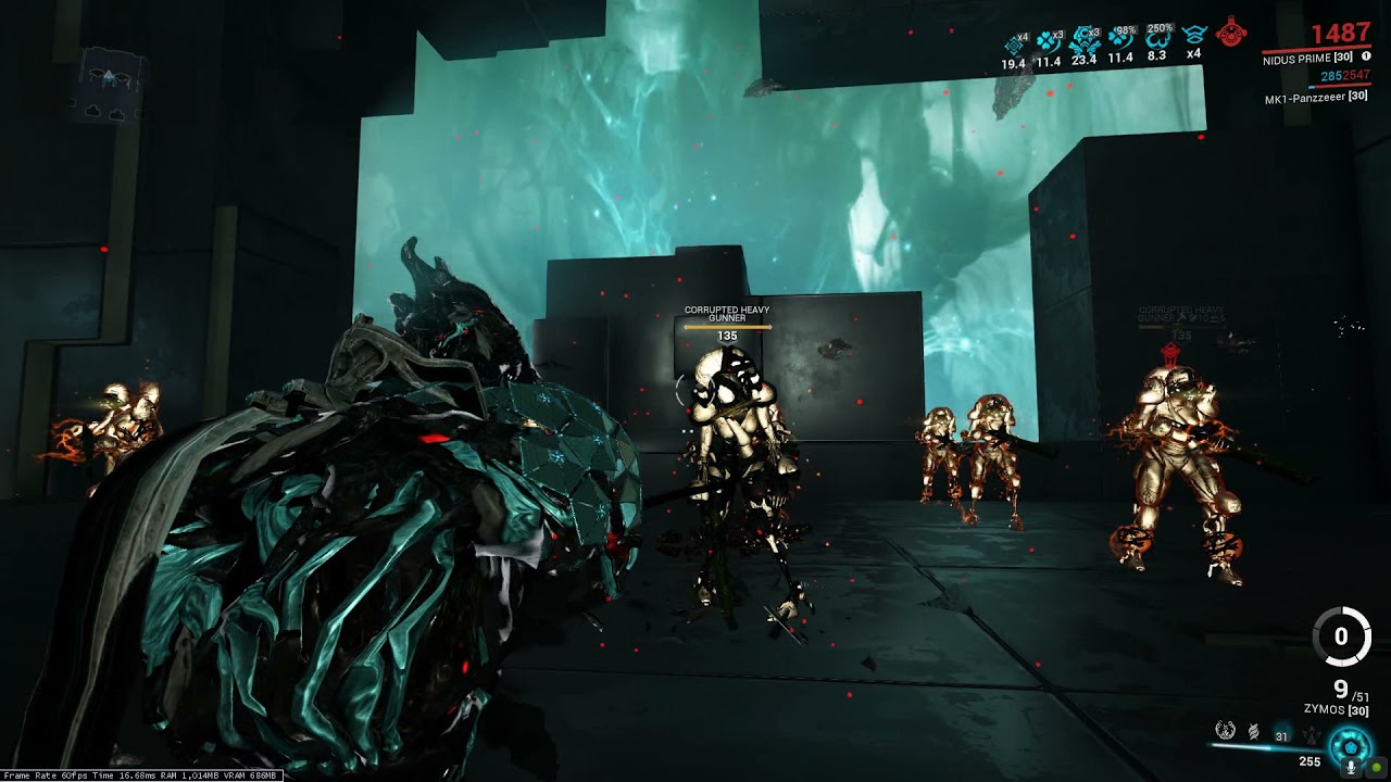 Steel Path Zymos red criit build wit Nidus synergy Warframe - YouTube