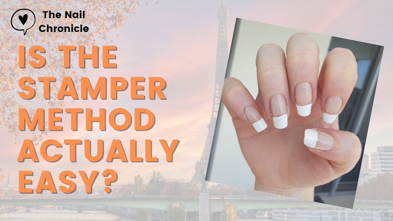 French Tip Stamper Method | Is it actually easy to do?? # ...