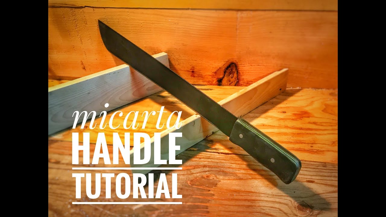 knife Making-Micarta handle tutorial - YouTube