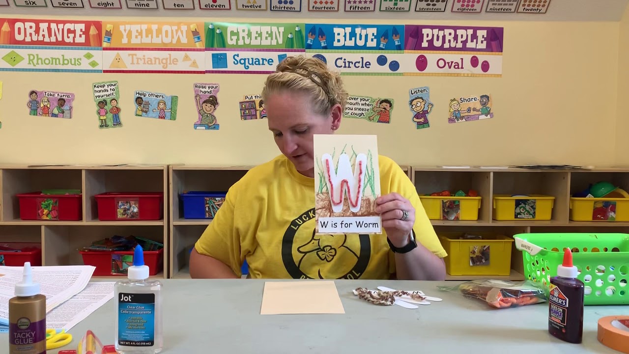 W is for worm - YouTube