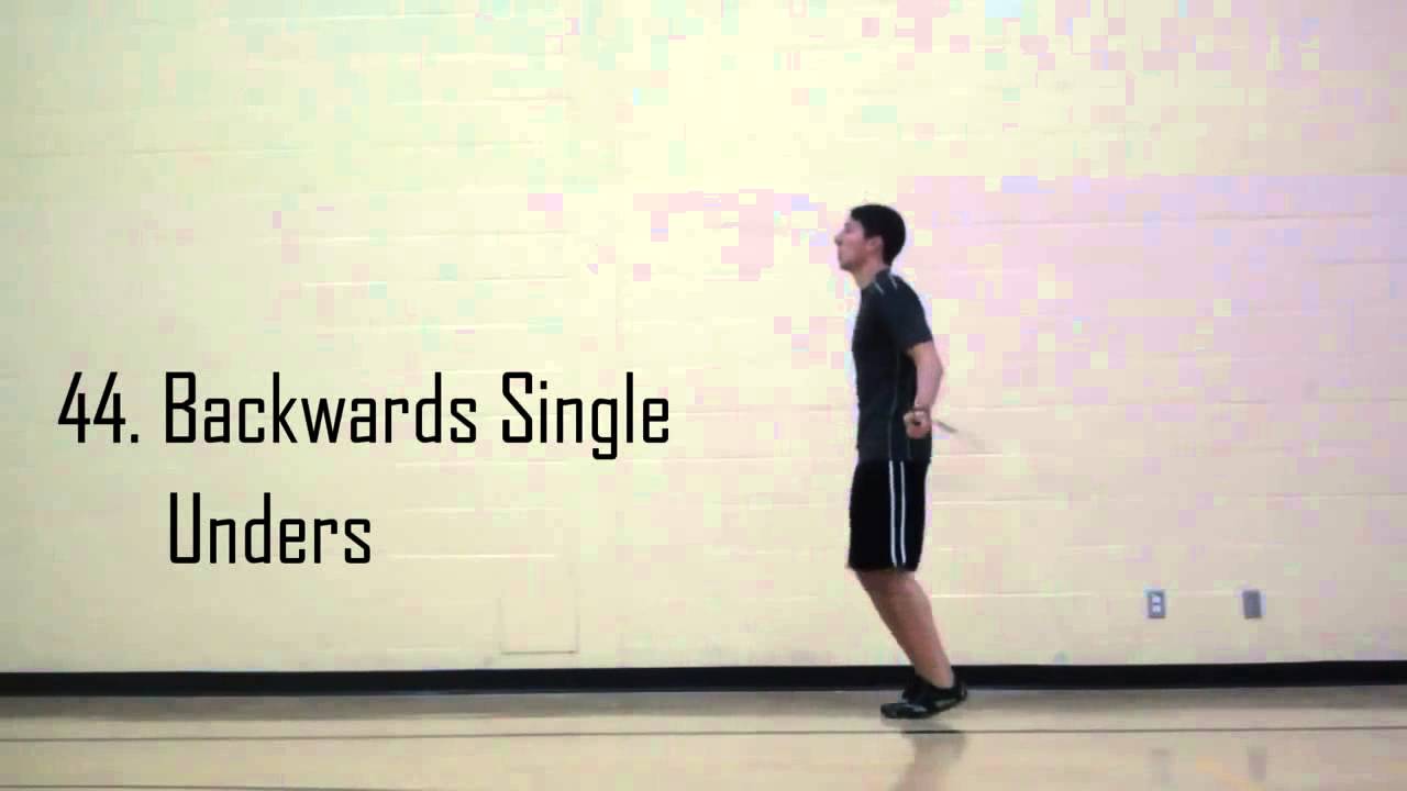 44 Backwards Single Unders - YouTube