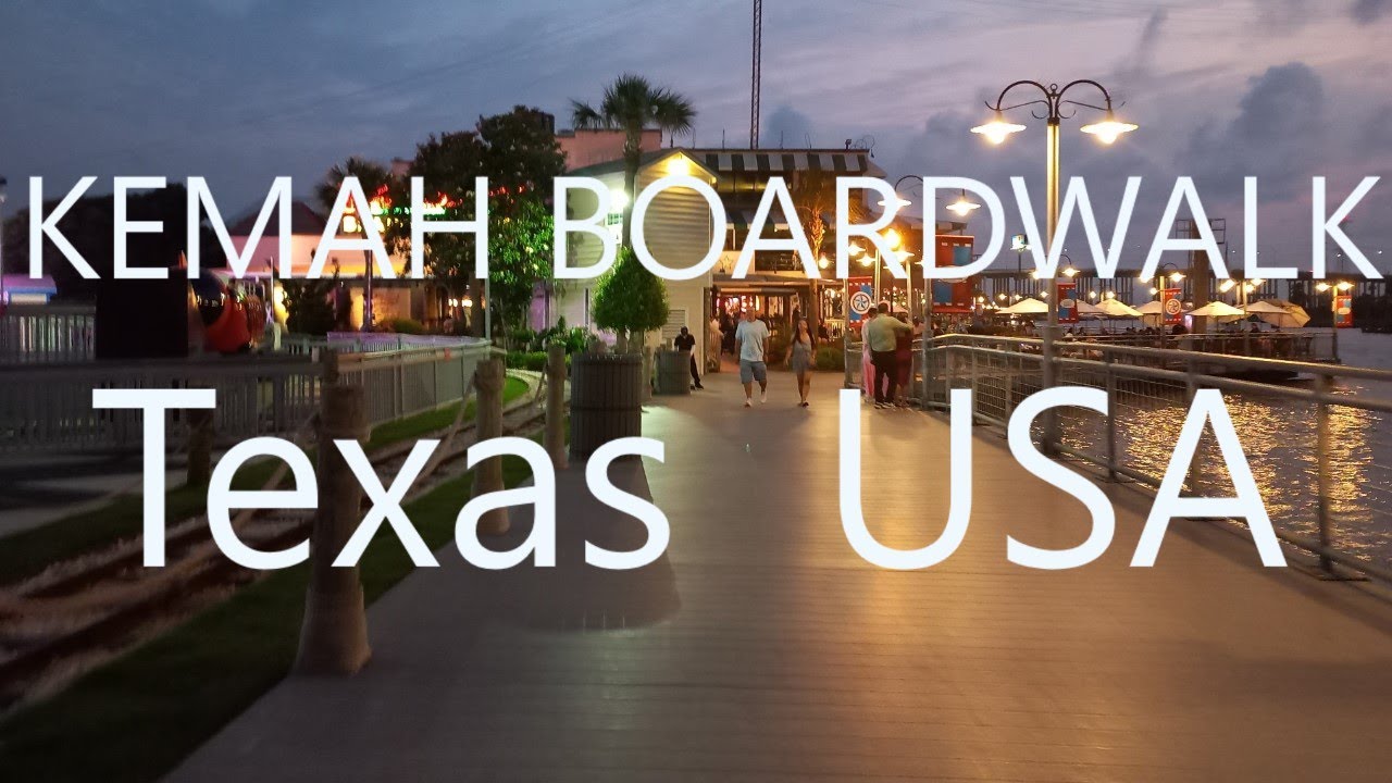 KEMAH BOARDWALK, Texas - YouTube