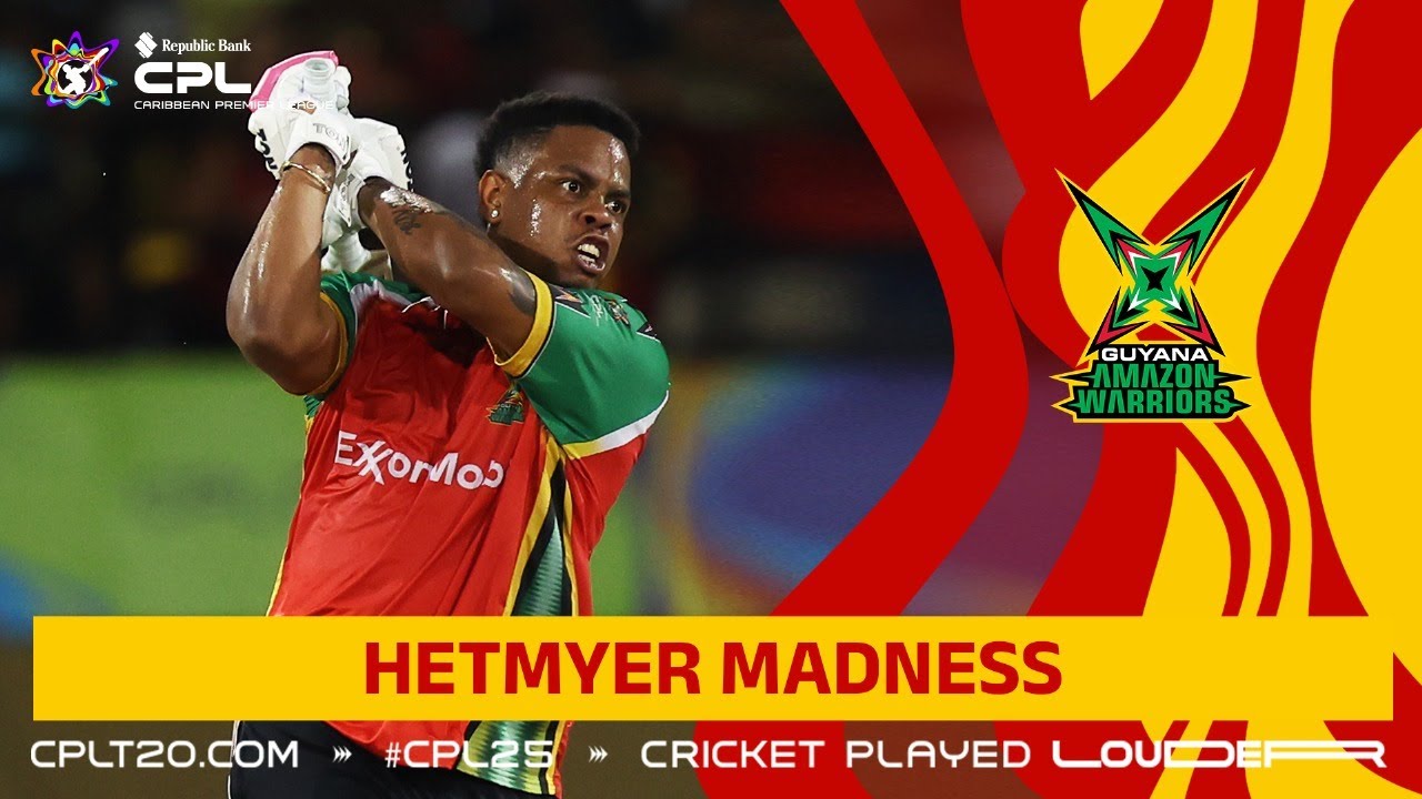 Shimron Hetmyer RAMPAGES to RAPID Half Century! 😱 - YouTube