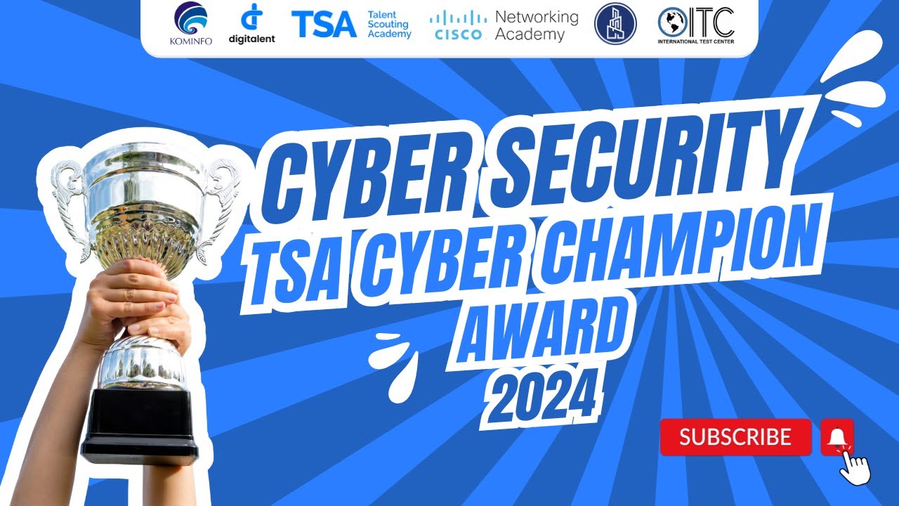 TSA Cyber Champion Award 2024 - YouTube