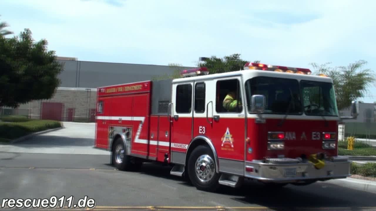 Engine 3 Anaheim Fire department - YouTube