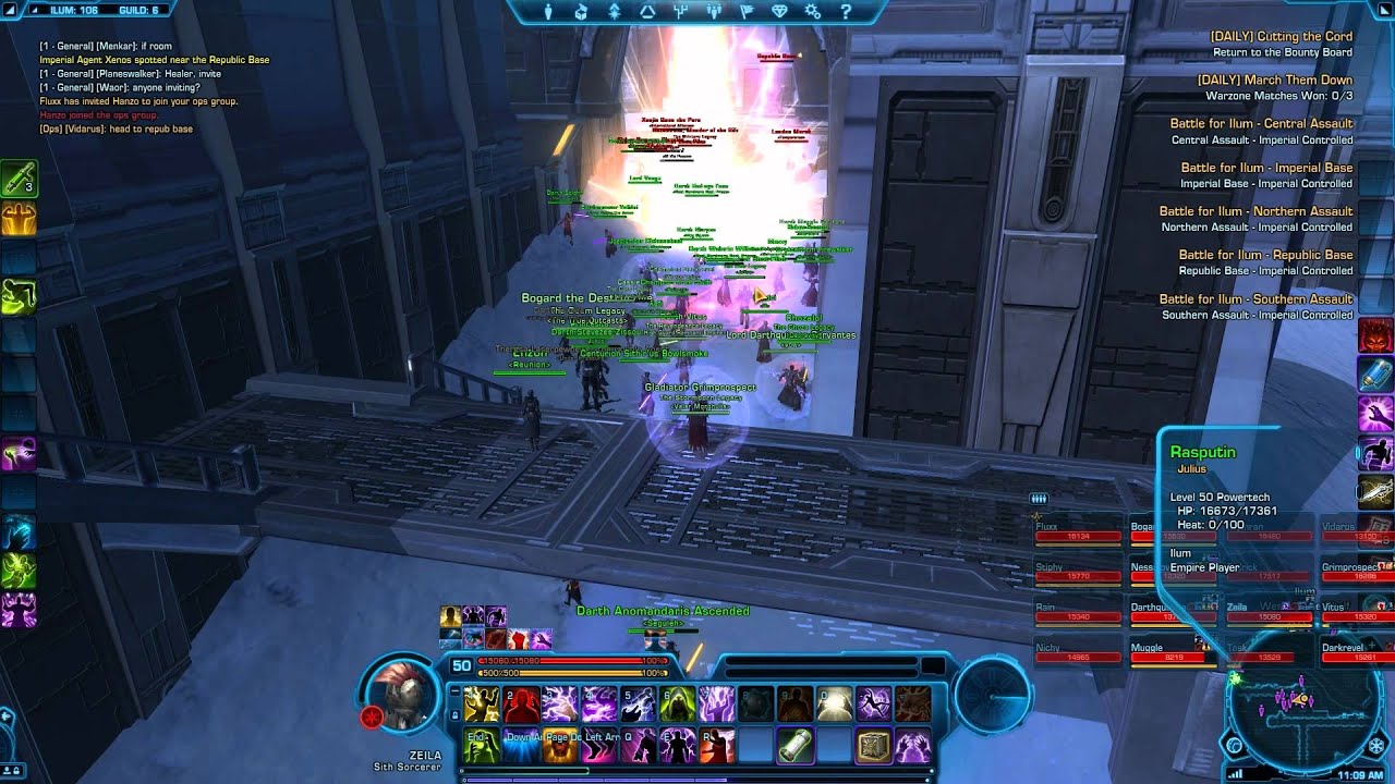 SWTOR - Patch 1.1 Ilum PvP Changes - Anchorhead Meatgrinder - YouTube
