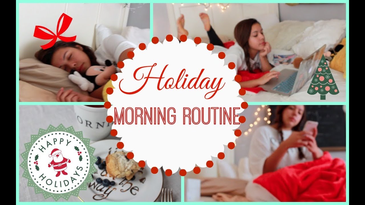 Holiday Morning Routine 2014 | MissInnerBeauty2 - YouTube