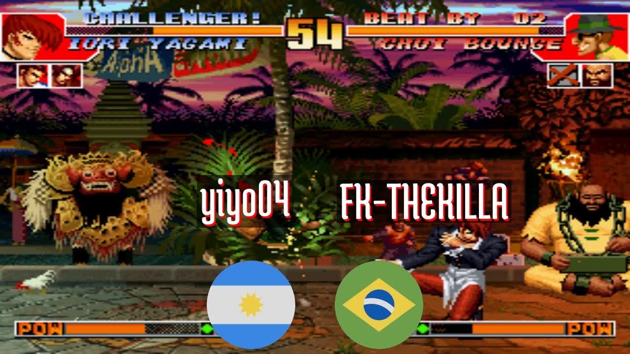 FT5 @kof97: yiyo04 (AR) vs FK-THEKILLA (BR) [King of Fighters 97 ...