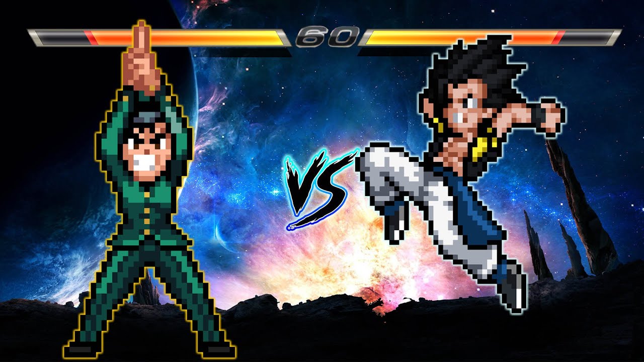 🌟URAMESHI YUSUKE V3 VS GOGETA DBS (ALL FORMS) IN JUMP FORCE MUGEN - YouTube