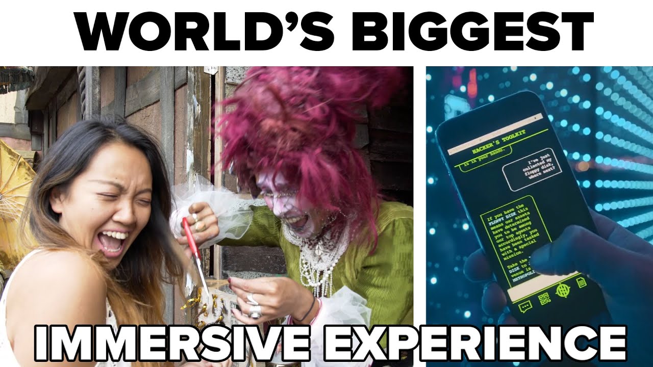 I Went To The World's Biggest Immersive Experience, Boomtown - YouTube