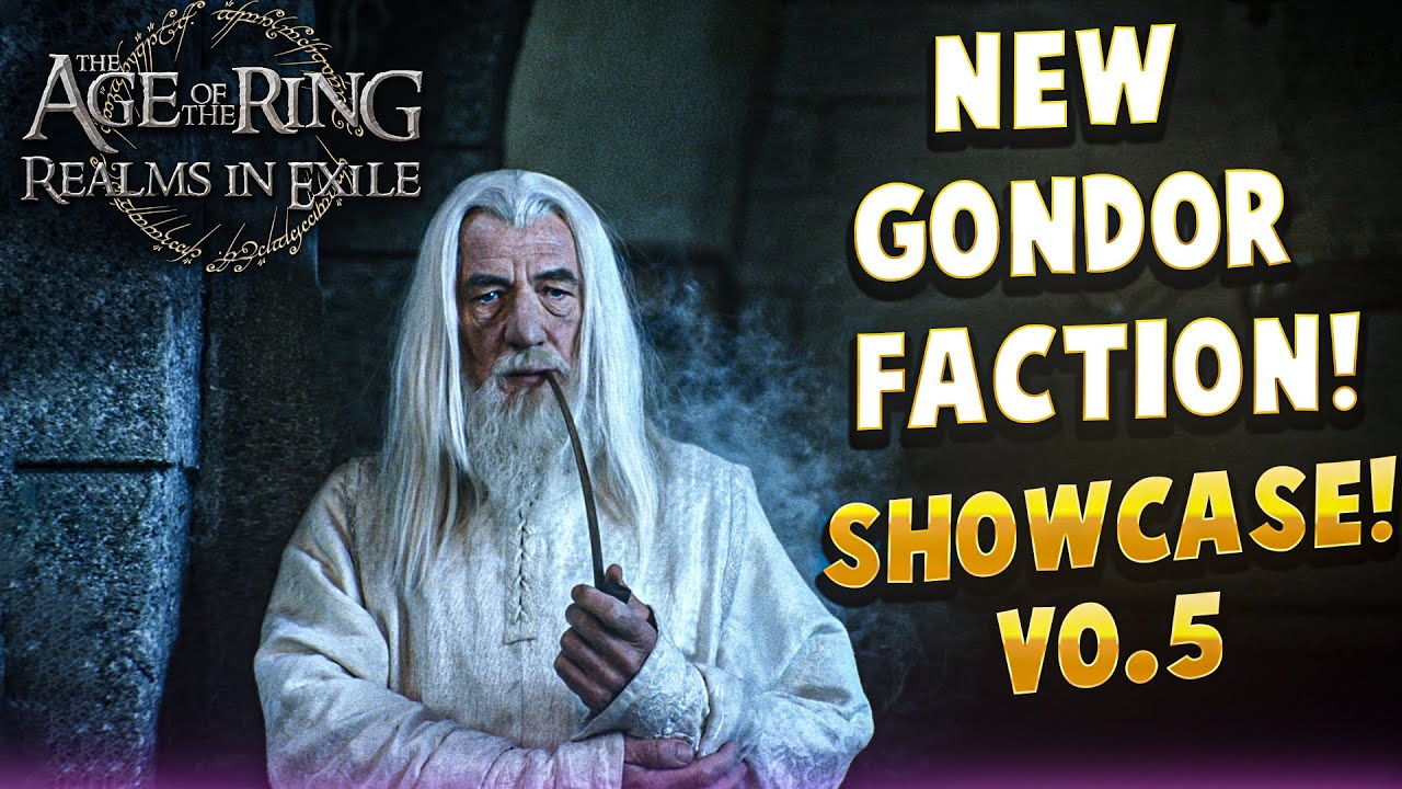 New Gondor Faction showcase! | Realms in Exile Submod 0.5 | Age of the ...