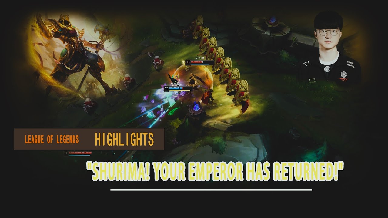 High Elo Korean Server Gameplay ft | 롤읽남 시네마틱 매드무비 # 01 - YouTube