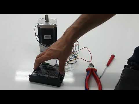 12 Nm Step Motor Frenli Nema 34 86Hs120 Ø14 Mm - YouTube