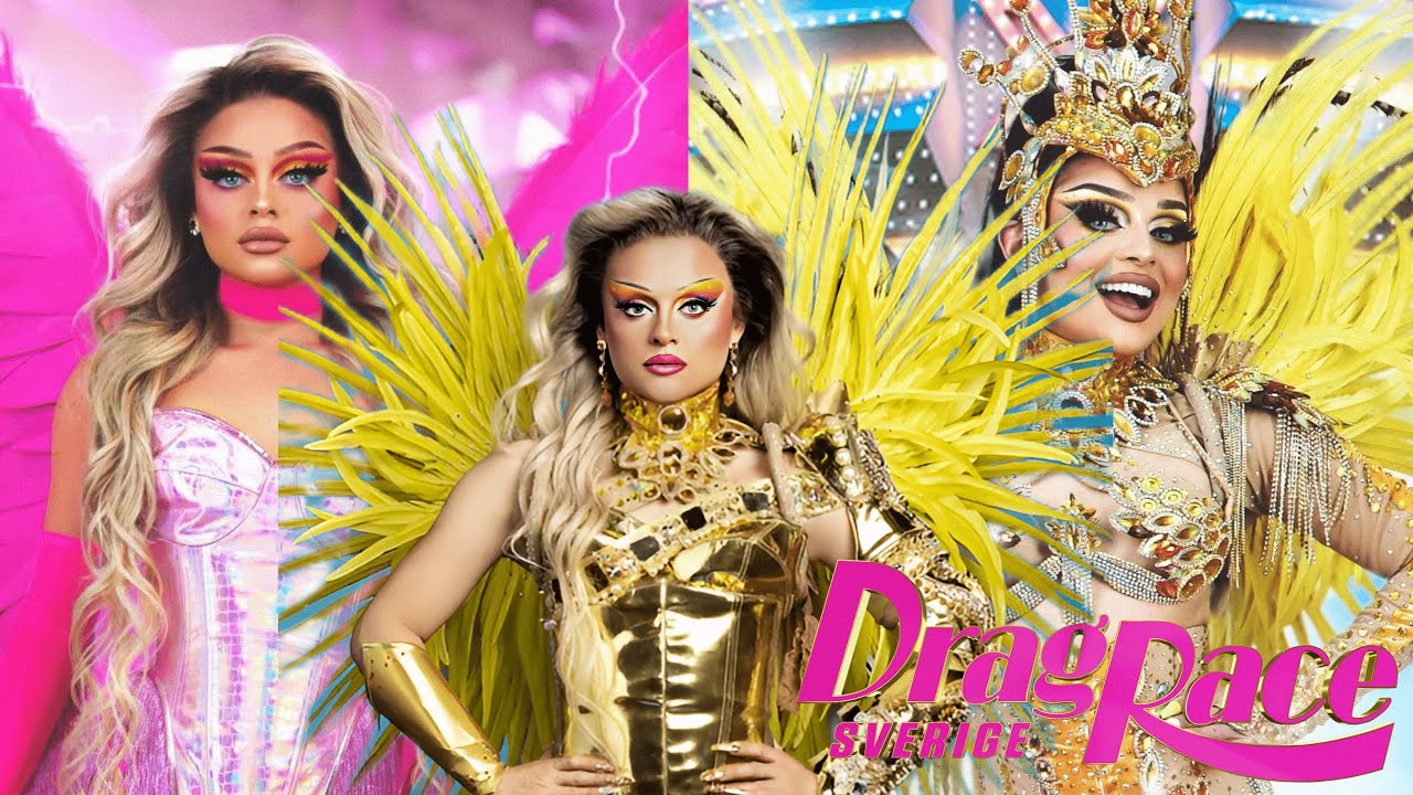 All Of Fontana Runway Looks From Drag Race Sverige Season 1 - YouTube
