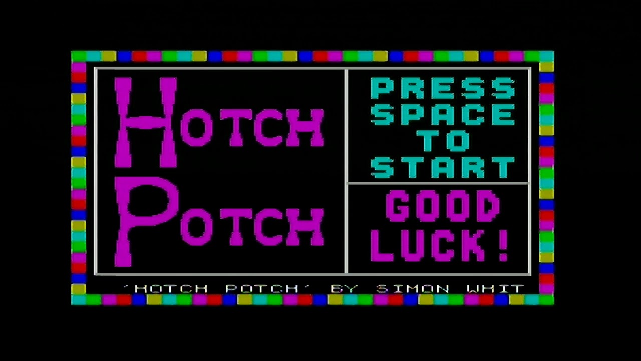 ZX Spectrum Vega Games - Hotch Potch - YouTube