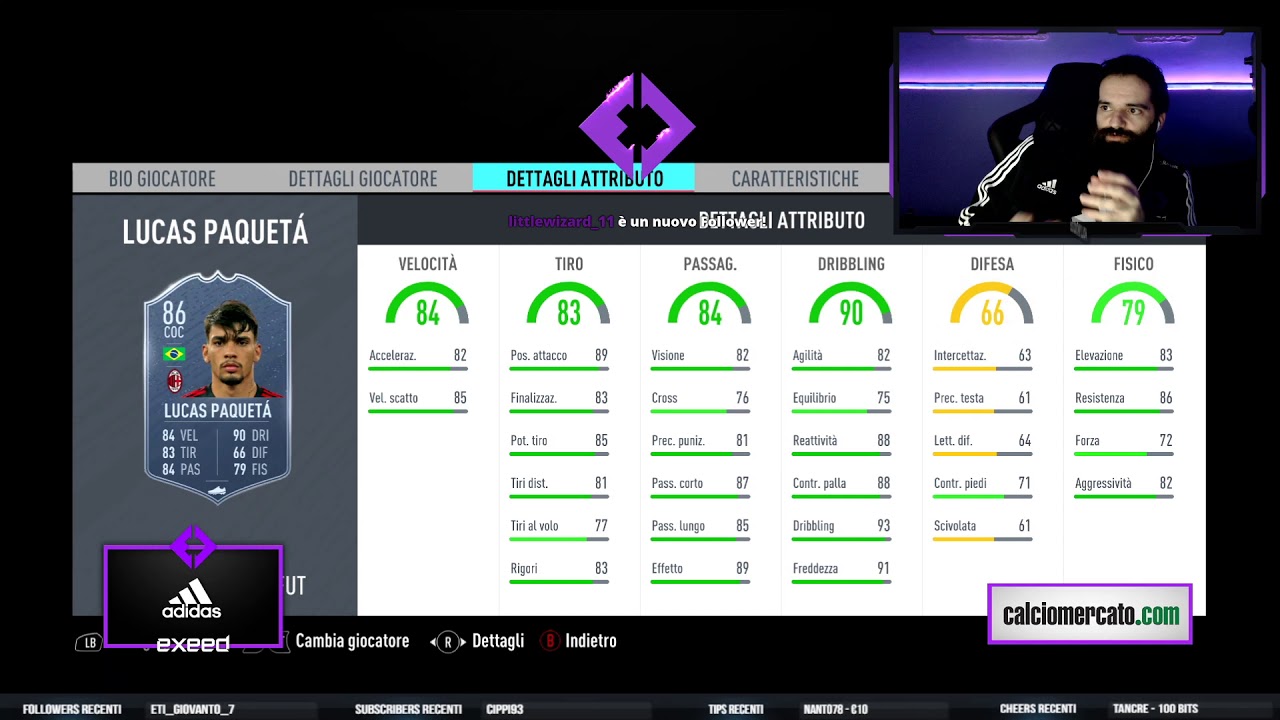 LUCAS PAQUETA' 86 FUT BIRTHDAY PLAYER REVIEW FIFA 20 - YouTube
