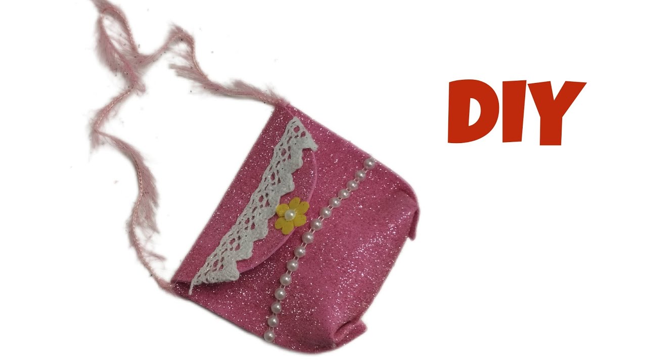 make beautiful bag at home / DIY simple craft - YouTube