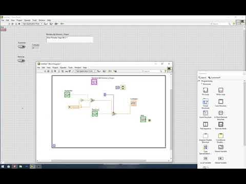 CONTADOR EN LABVIEW - YouTube