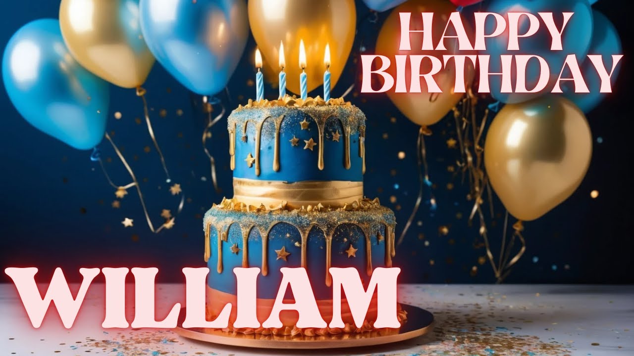 Happy Birthday Song for WILLIAM | A Heartwarming Birthday Performance ...