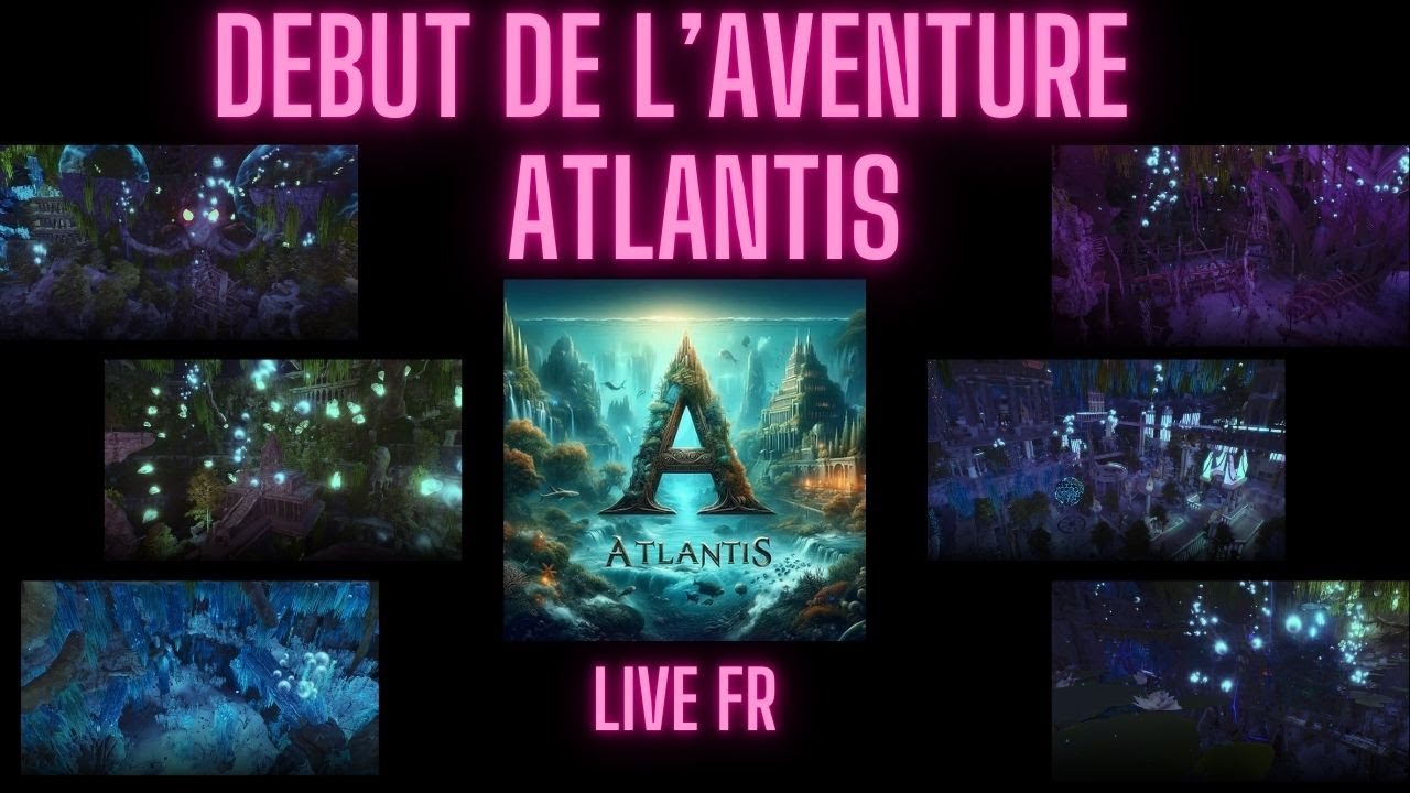 FR ARK ASA MAP ATLANTIS LIVE - YouTube