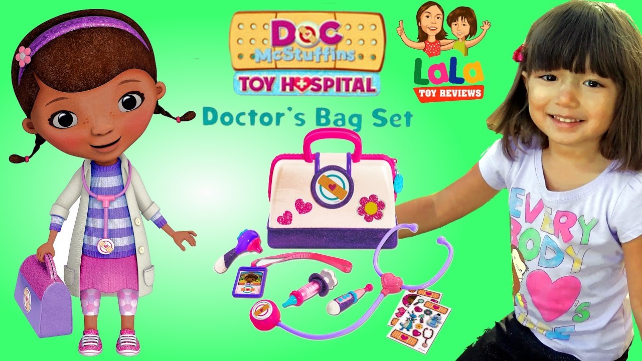 Doc McStuffins Doctors Bag toy - YouTube