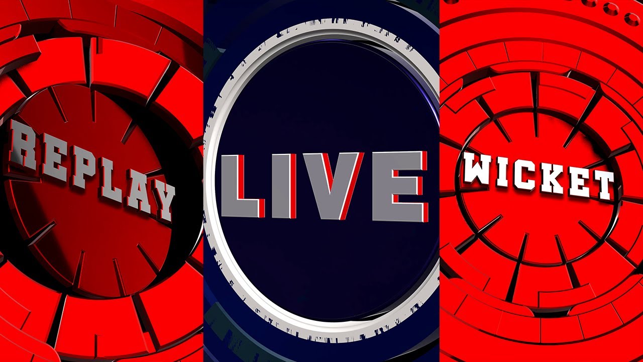 Next-Gen 4K 3D Cricket Broadcasting and Live Streaming Assets Overlays ...