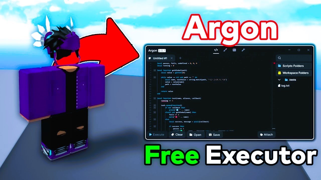 New Roblox "Argon" Web Executor | Roblox "Argon" Script | Working 2025 ...