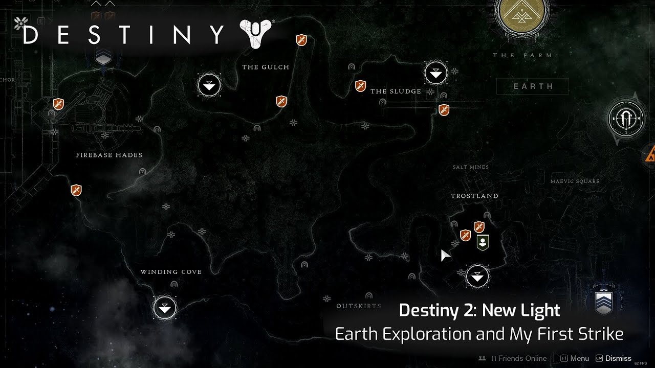 Destiny 2: New Light - Episode 2: Earth Exploration and My First Strike ...