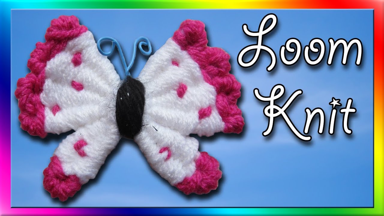 How To Loom a Butterfly - YouTube