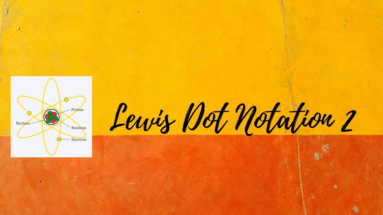 Lewis Dot Notation using Periodic Table of Elements - YouTube